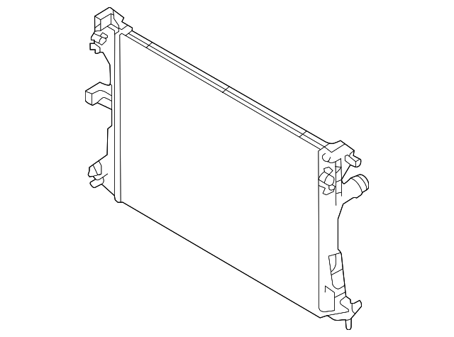 68430445AA - Engine Cooling Radiator - 2019 2020 Jeep Renegade | Mopar ...