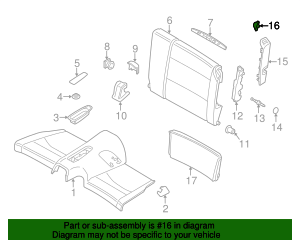 2012-2019 Porsche 911 Folding Seat Latch Release Handle 991-522-321-01 ...