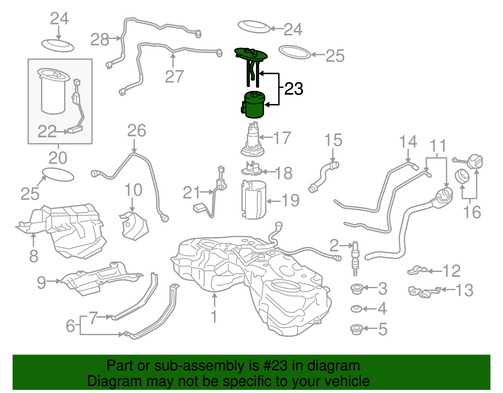 77024-30160 - Fuel Pump Shield - 2013-2018 Lexus | My L Parts