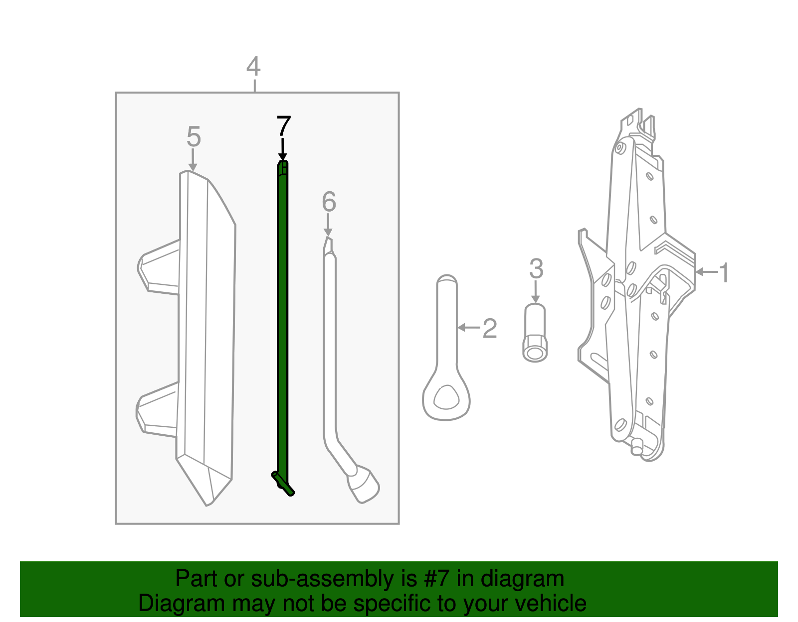 2014-2017 Infiniti QX60 Rod 99552-7S200 | Faulkner Infiniti of Willow Grove