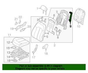 2015-2023 Hyundai Climate Controlled Seat Duct 88358-C2040 | OEM Parts ...