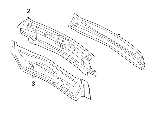 8K9-813-307-C - Rear Body Panel 2009-2016 Audi | Audi OEM Parts