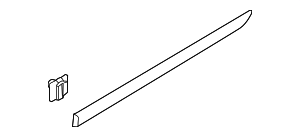 87721-3T000 - Body Side Molding 2015-2017 Kia K900 | Kia.Parts Store