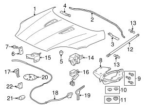 2007-2023 Jaguar Latch C2P15214 | Jaguar Annapolis Parts