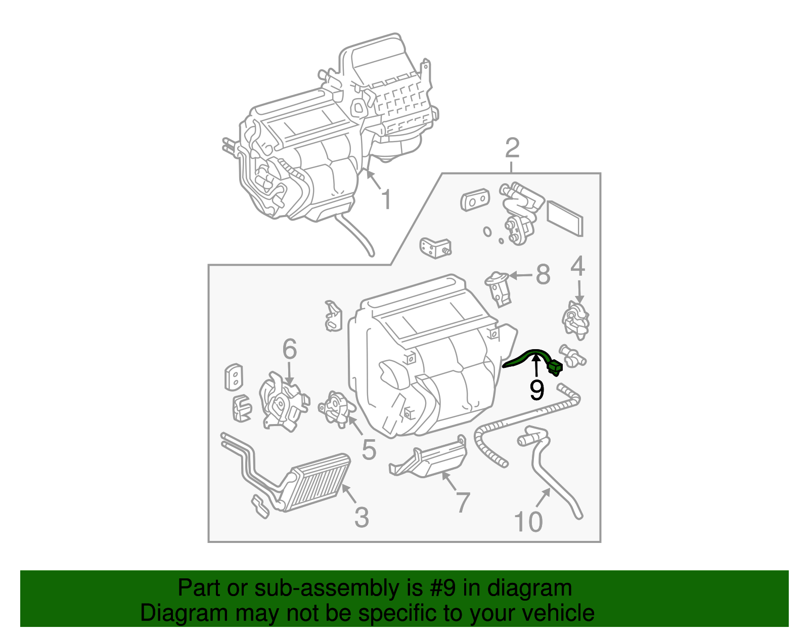 2004-2006 Toyota Sienna Thermistor 88625-08010 | Retail Performance ...