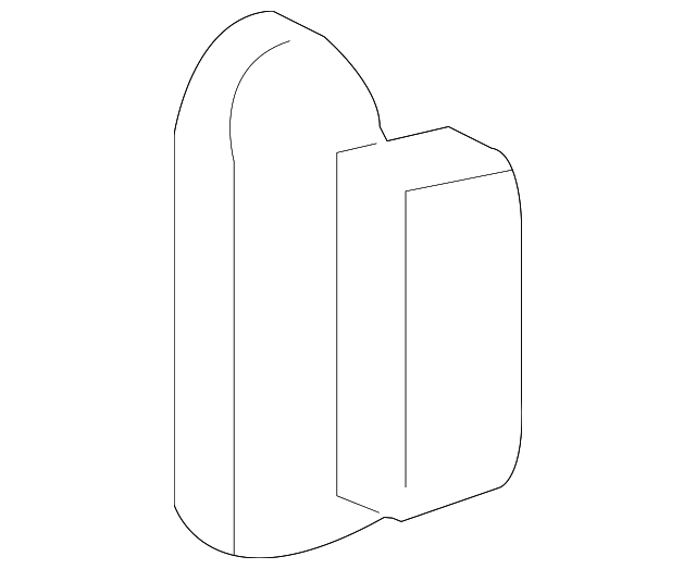 2008-2015 Audi Release Handle 8J1-823-533-C-4PK | Genuine Audi Parts