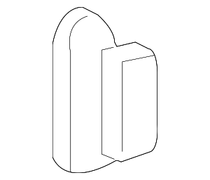 2008-2015 Audi Release Handle 8J1-823-533-C-4PK | Genuine Audi Parts