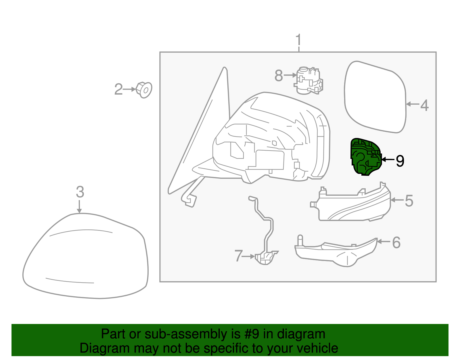 2015-2020 Infiniti QX80 Power Actuator 96367-1LA1A | Infiniti OEM Parts ...