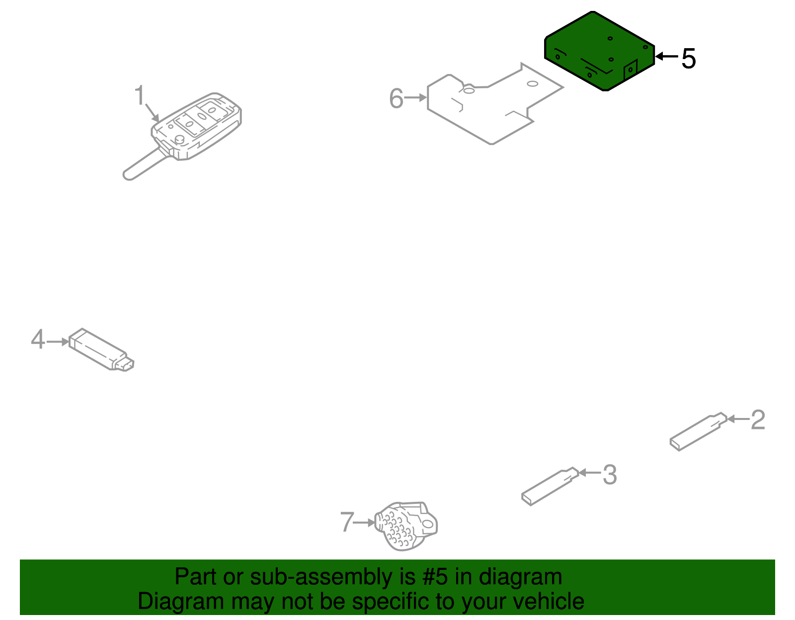 5WA-959-436-Q - Control Module - 2023-2025 Volkswagen | VW OEM Parts Outlet