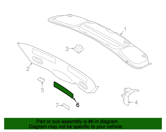 51497149496 - 2008 BMW Access Cover (51-49-7-149-496) | BMW of South ...