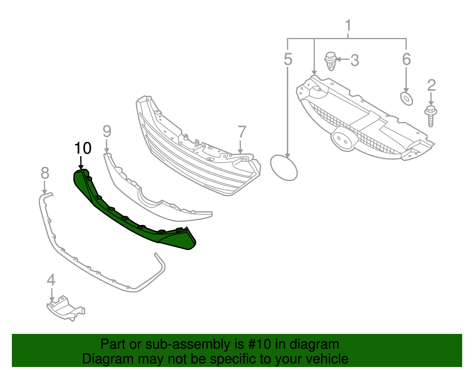 86550-2S100 - Center Cover - 2010-2015 Hyundai Tucson | World OEM Parts ...