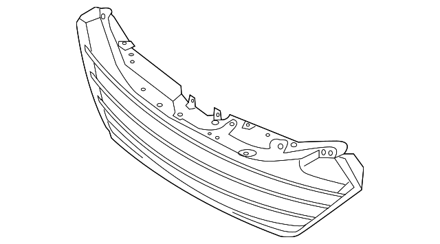 2010-2015 Hyundai Tucson Lower Grille 86561-2S100 | OEM Parts Online