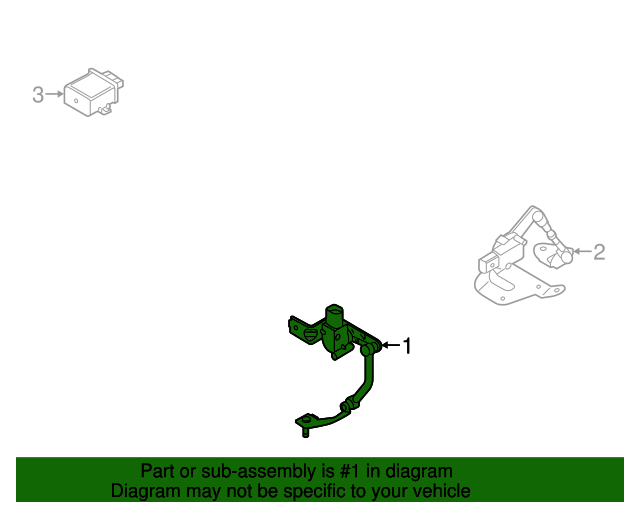 2015-2024 Audi Sensor 5Q0-412-522-C | Audi USA Parts