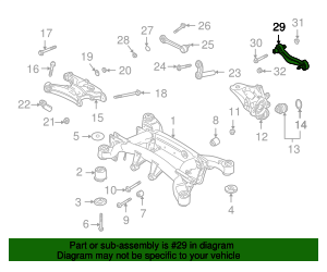 33-32-6-770-859 - Upper Control Arm - 2000-2006 BMW X5 | Buy BMW Parts Now