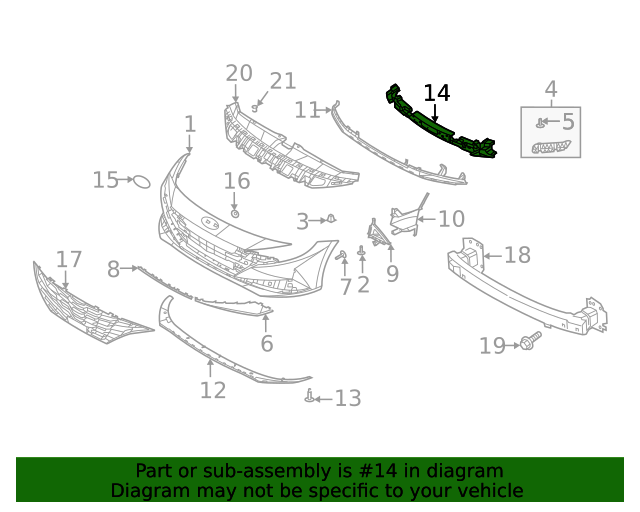 2021-2022 Hyundai Elantra Absorber 86520-AB000 | OEM Parts Online