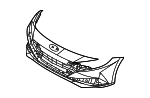 Genuine Bumper Cover for 2021-2022 Hyundai Elantra | Part# 86511-AB000 ...