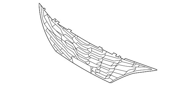 86350-AB000 - Center Grille - 2021-2023 Hyundai Elantra | World OEM ...