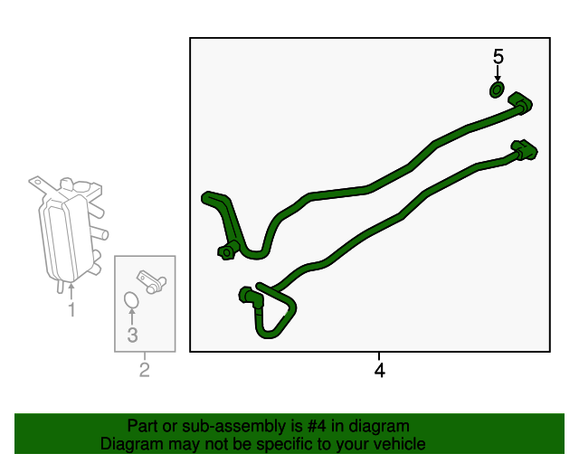 Genuine BMW 17-22-7-619-743 | Cooler Line | FREE Shipping on Most ...