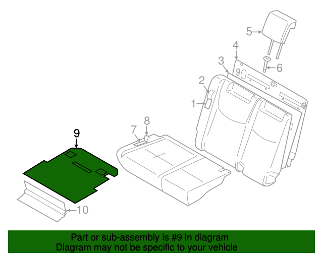 2011-2017 Nissan Quest Carpet Trim 89322-1JA0D | Temecula Nissan Parts