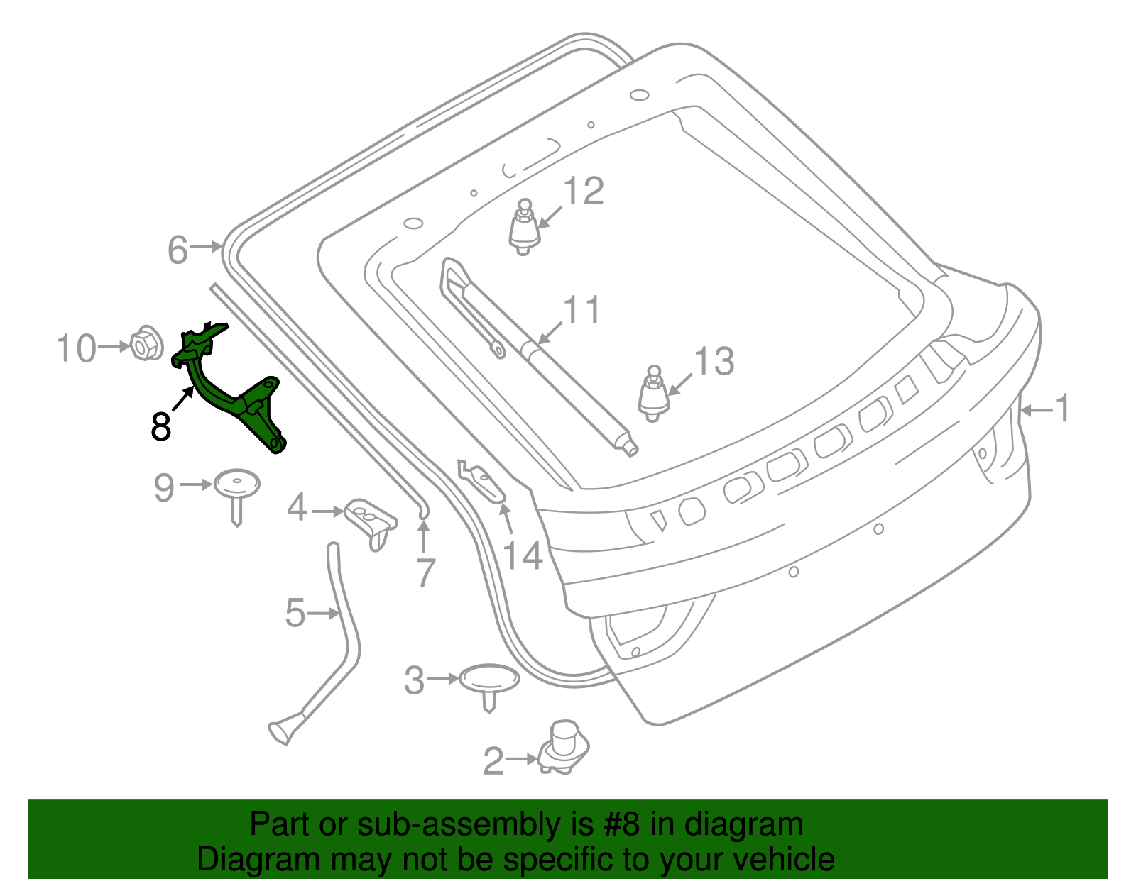 41-00-7-378-802 - Hinge - 2015-2020 BMW | BMW Parts Exchange