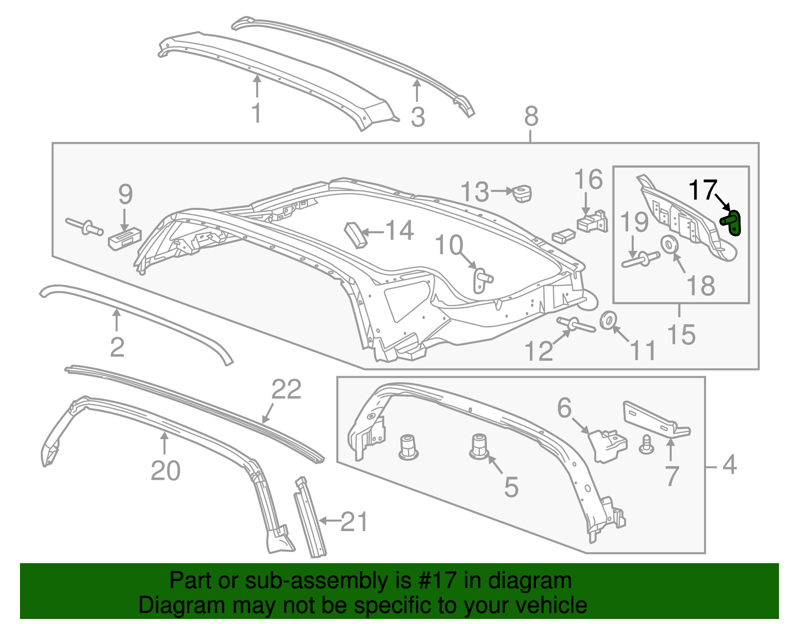 23441893 - High-Quality Multi-Purpose Bracket for 2004-2025 GM ...