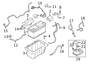 2014-2022 Land Rover Battery Vent Tube LR042327 | AutoNationParts.com