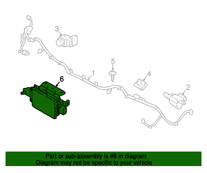 2017-2019 Kia Sportage Distance Sensor 95655-D9000 | OEM Parts Online