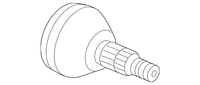 Front Wheel Half-Shaft Constant Velocity (CV) Outer Joint 39196365 ...