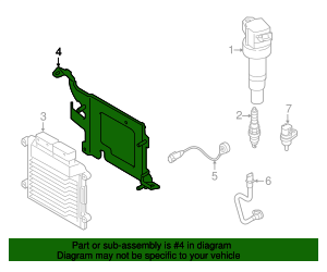 39190-2EYD0 - ECM Bracket 2014-2016 Kia Forte | Kia.Parts Store