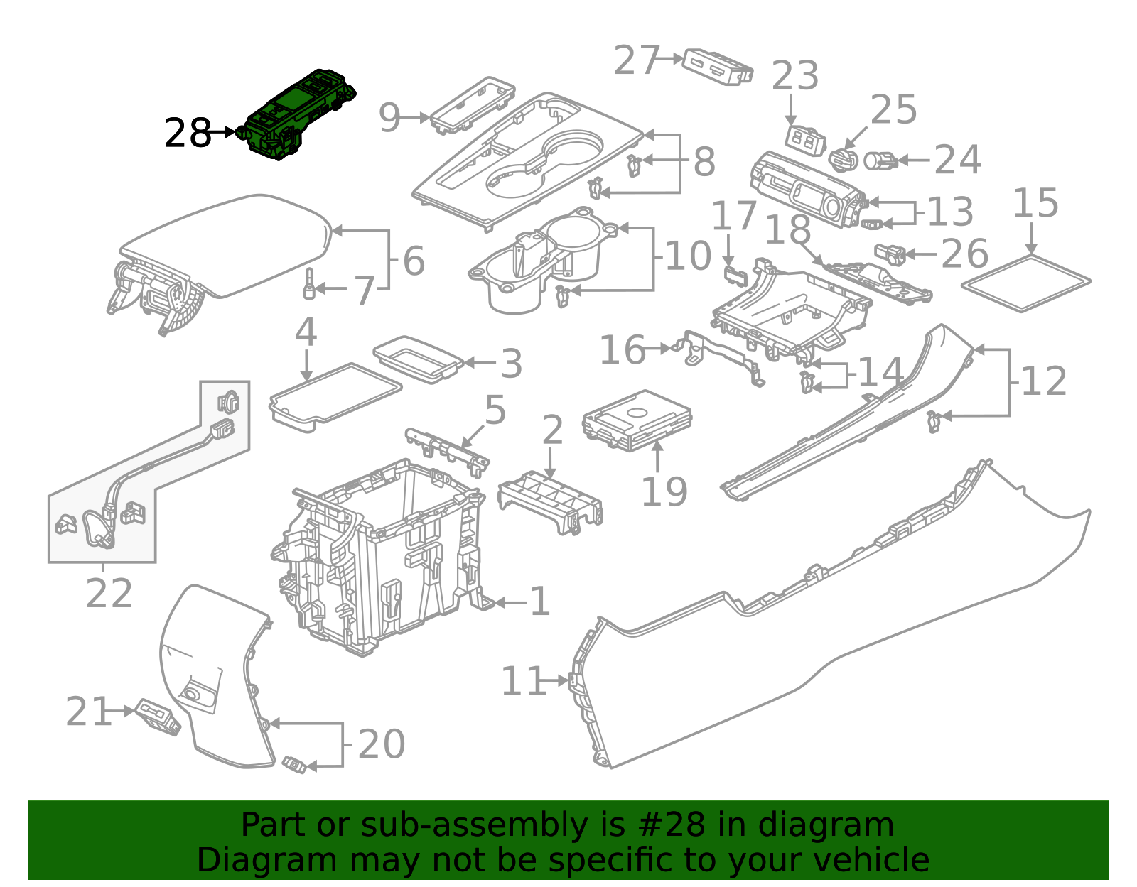 35730-T20-A11 - 2022-2025 Honda Civic - Multi Switch | Genuine Honda Parts