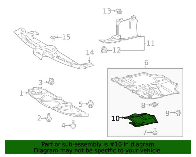 51447-12090 - Access Cover - 2019-2024 Toyota Corolla | OEM Genuine ...