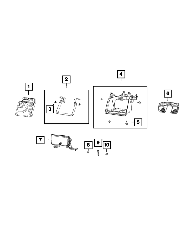 2023 Jeep Gladiator Forward Facing Camera 04672935AB | Mopar eStore