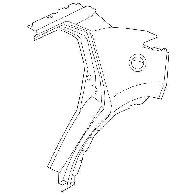 2018-2024 Nissan Kicks Quarter Panel GH101-5RBMA | QuirkParts