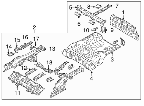 Rear Body for 2015 Kia Soul | Kia.Parts Store