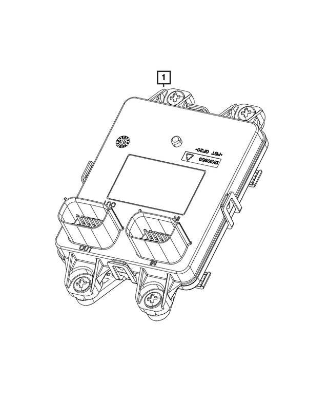 2017-2024 Jeep Compass Trailer Tow Module 68280616AA | My Mopar Parts