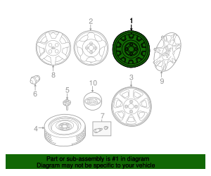 K9965-065540 - Wheel, Steel 1995-2004 Kia | Kia.Parts Store