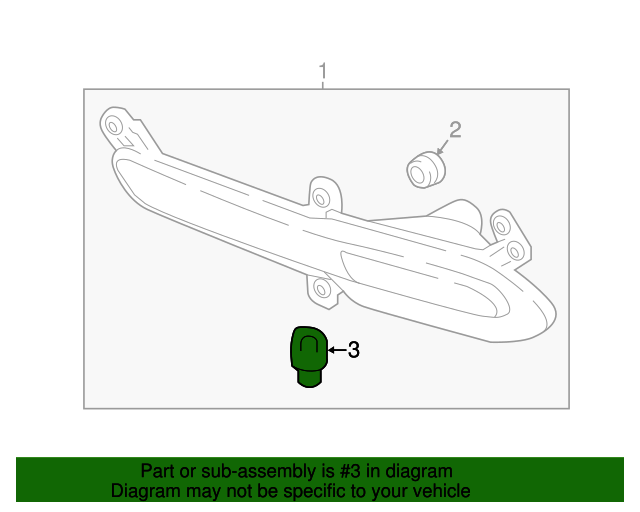 18643-18004N - Bulb 1994-2022 Kia | Kia.Parts Store