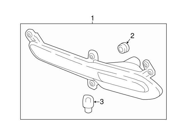 92163-39000 - Fog Lamp Assembly Cap - 2006-2022 Kia | Kia Auto Parts