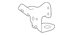 2021-2024 Toyota Venza Display Unit Mount Bracket 86212-48270 ...