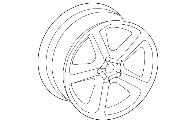 8R0-601-025-BE - Wheel, Alloy 2009-2017 Audi | Audi OEM Parts