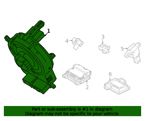 2022-2024 Genesis Contact Assembly Clock Spring 93490-AR220 | OEM Parts ...