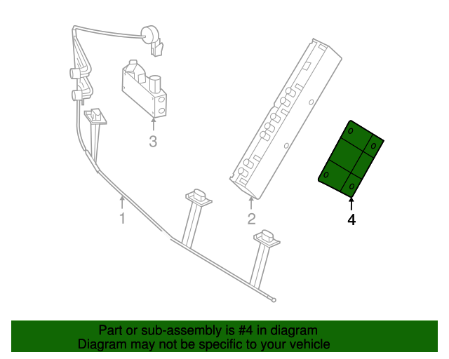 Genuine BMW 65-20-6-912-242 | Amplifier Bracket | FREE Shipping on Most ...