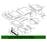 205-780-97-00 - Control Cable Tube 2015-2021 Mercedes-Benz | Mercedes ...