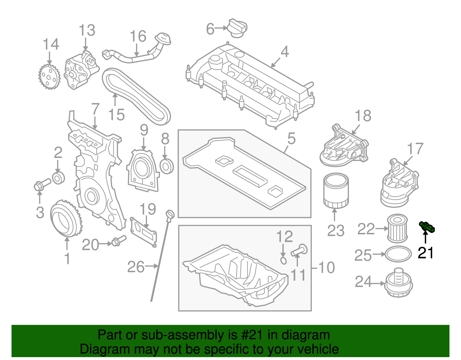 2001-2022 Ford Oil Pressure Sending Unit G1CZ-9278-B | Blue Springs ...
