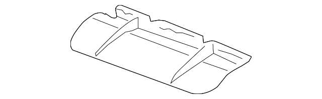 1999-2007 GM Radiator Support Baffle 15188203 | Auto Parts Express