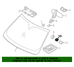 Genuine OEM Humidity Sensor Part# LR058011 Fits 2012-2022 Land Rover ...