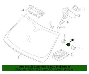 Genuine OEM Humidity Sensor Part# LR058011 Fits 2012-2022 Land Rover ...