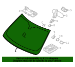 Genuine Windshield for 2017-2022 Land Rover Range Rover | Land Rover ...