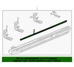 2021-2024 GM Chrome Assist Step Insert 84447249 GM | GMPartsDirect.com