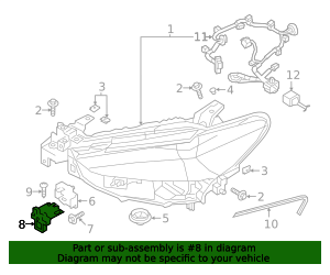 2018-2020 Mazda 6 Outer Bracket - Passenger Side (RH) GSH7-50-ABXA ...